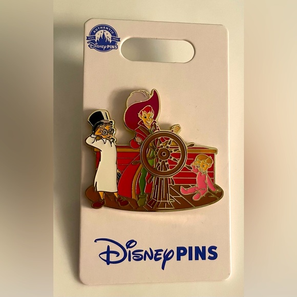 Disney | Accessories | Disney Peter Pan Dressed As Captain Hook With ...